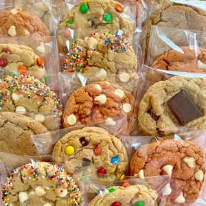 Gourmet Lemon White Chocolate Chip Cookies - 8 Piece - Individually ...