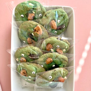 Gourmet Cookie Monster Cookies - 8 Piece - Individually Wrapped Cookie ...