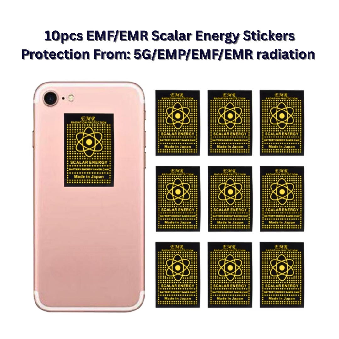 EMF Protection Phone Stickers Provides 96.43% Protection Against 5G ...