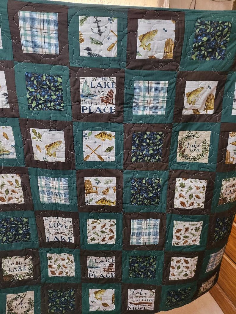 Lake Love Quilt - Etsy