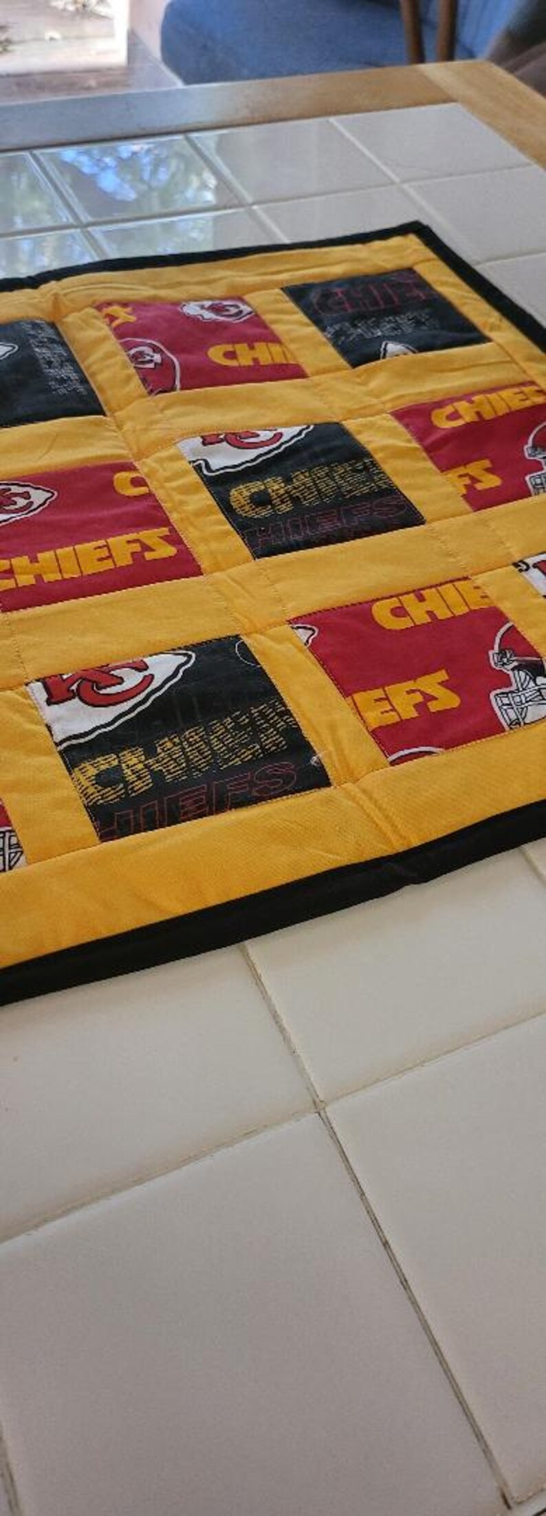 Chiefs Table Runner, Game Day Decor - Etsy
