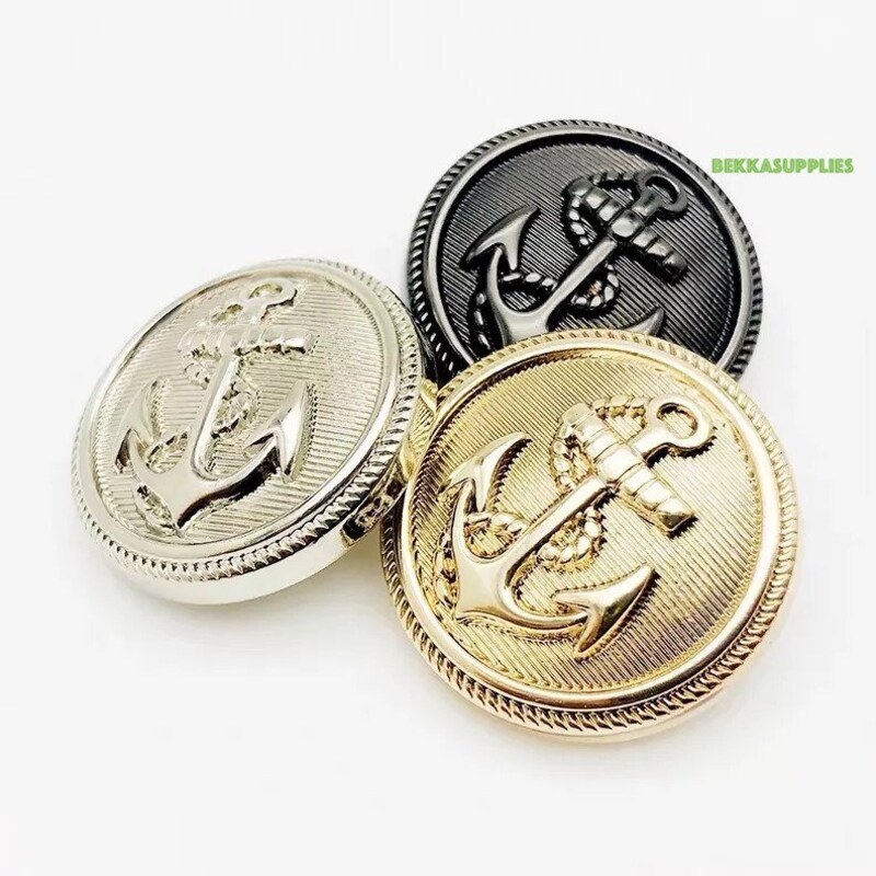 Anchor Button 20mm - Etsy UK