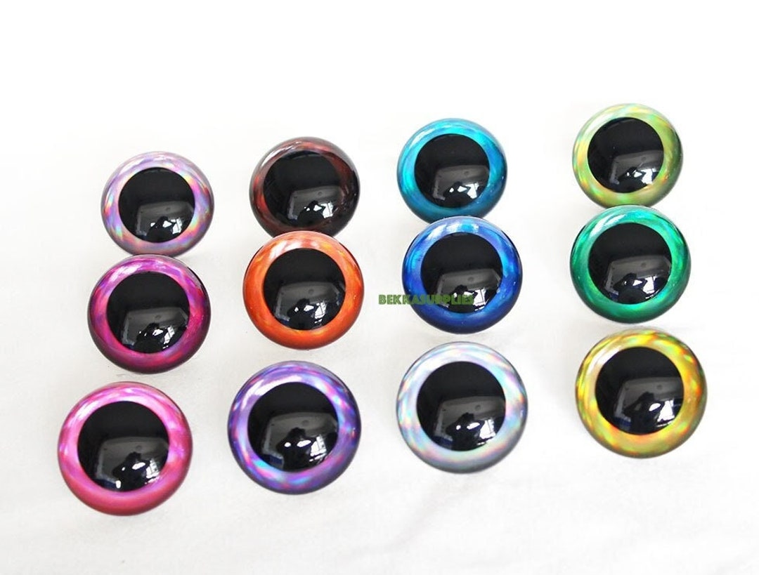 10pairs 9/11/12/13/14/15/16/18/20/22/24/26/28/30/40/50/60mm Round ...