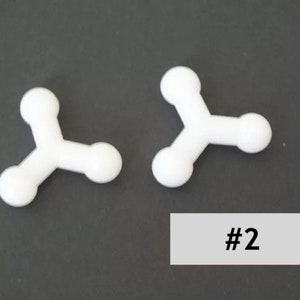 Toy Skeleton Joint Mixing Cross--y--shape Joint Connector Fit for 9.5mm ...