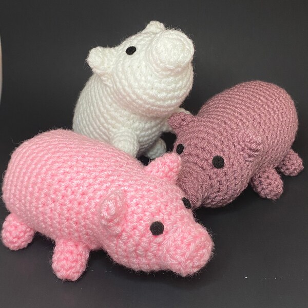 Stuffed Pig - Etsy