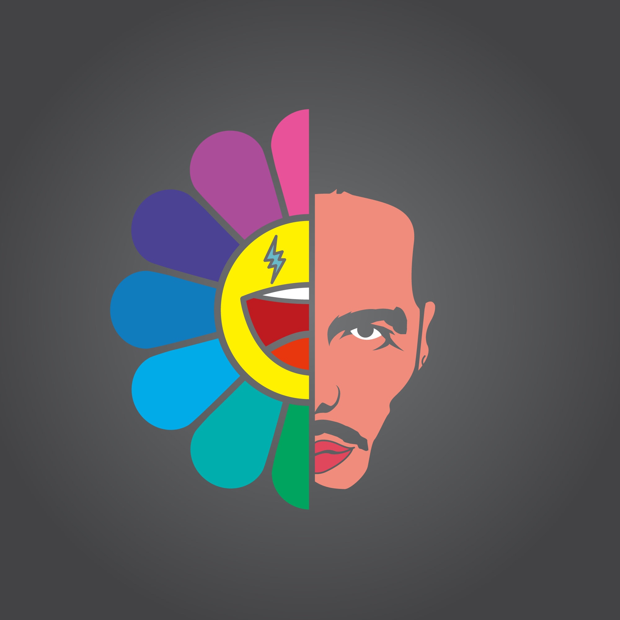 J Balvin Face Flower SVG - Etsy