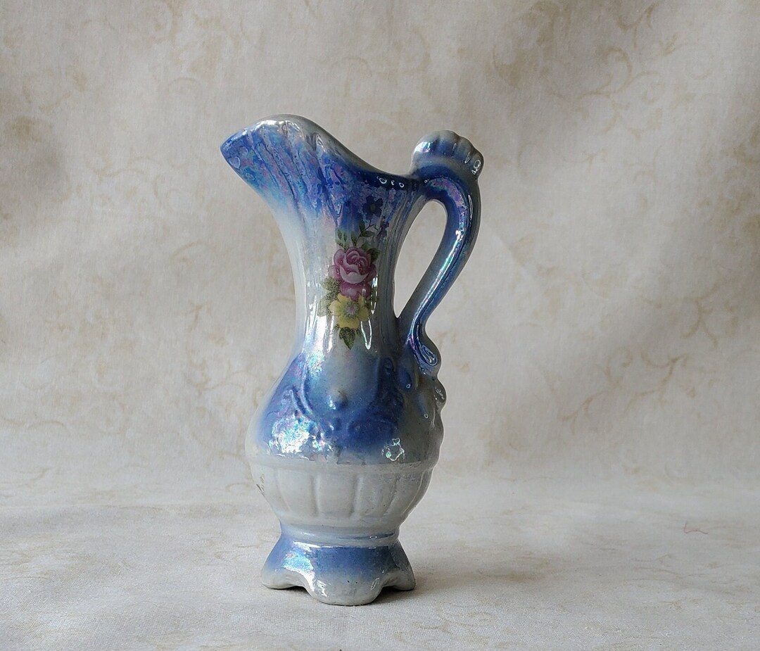 Vintage Lusterware Collectible Miniature Pitcher, Home Décor, Arts and ...