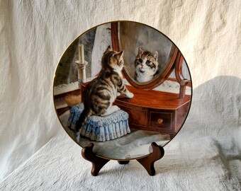 Cat Collector Plate | Etsy