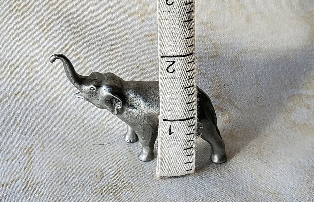 Collectible Miniature Selangor Pewter Elephant Figurine 7713 - Etsy