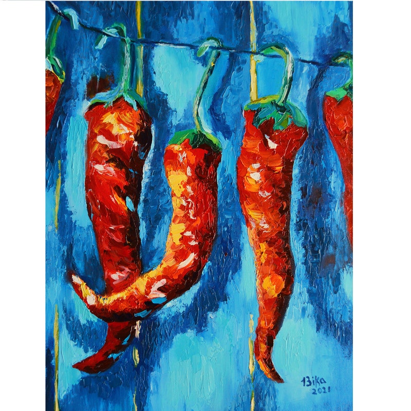 Pepper Painting - Etsy