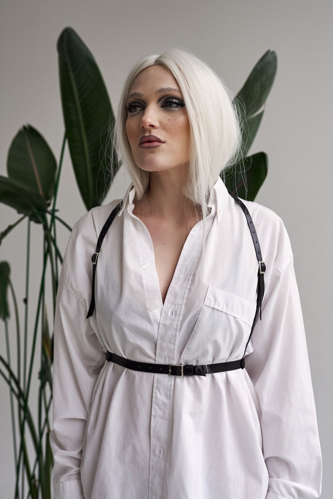 Leather Chest Harness, Harness for Women, Chest Harness, Leather ...