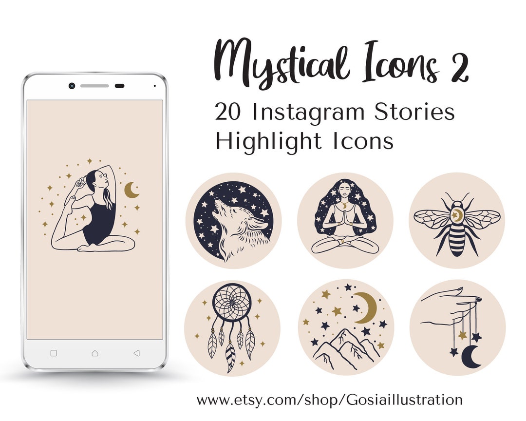 Mystical Icons 2 - Spiritual Instagram Stories Highlight Icons, Magic ...