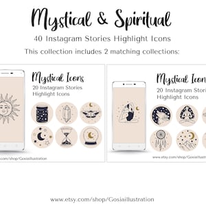 Mystical and Spiritual Icons - Instagram Stories Highlight Icons ...