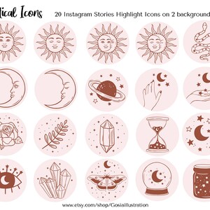 Mystical Icons, Magical Instagram Highlight Icons, Magic Story Covers ...