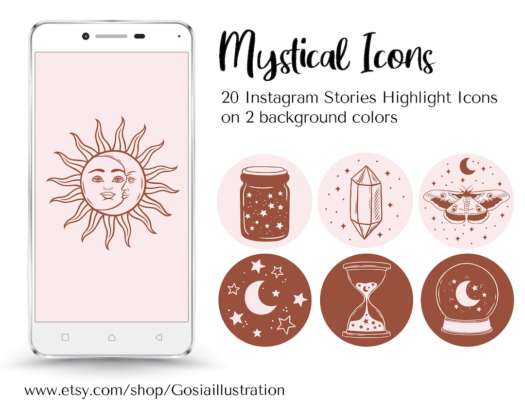 Mystical Icons, Magical Instagram Highlight Icons, Magic Story Covers ...