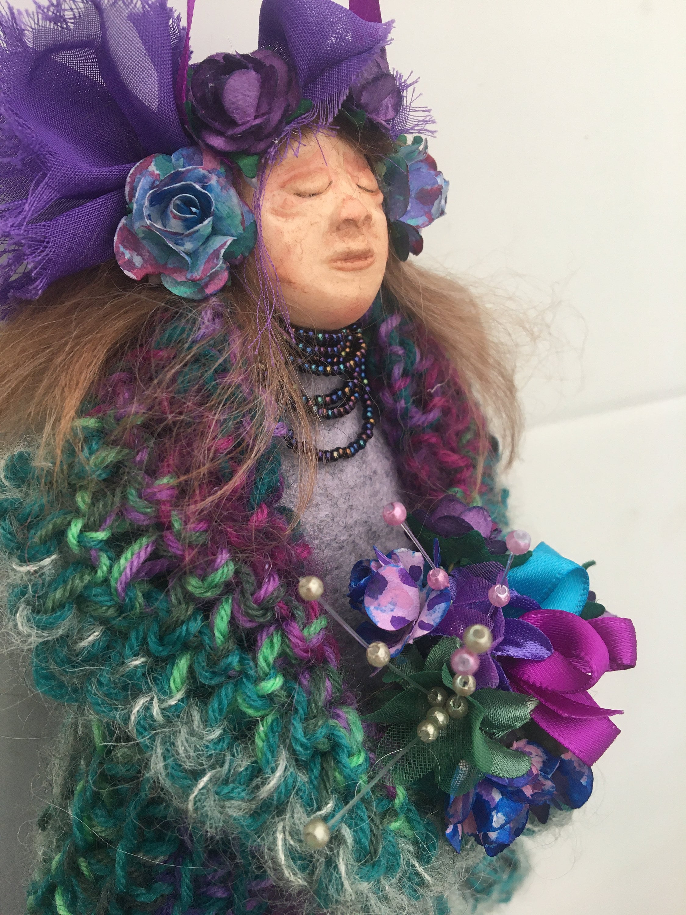 RHIELL: One of a Kind Welsh Faerie Art Doll Y Tylwyth Teg for - Etsy UK