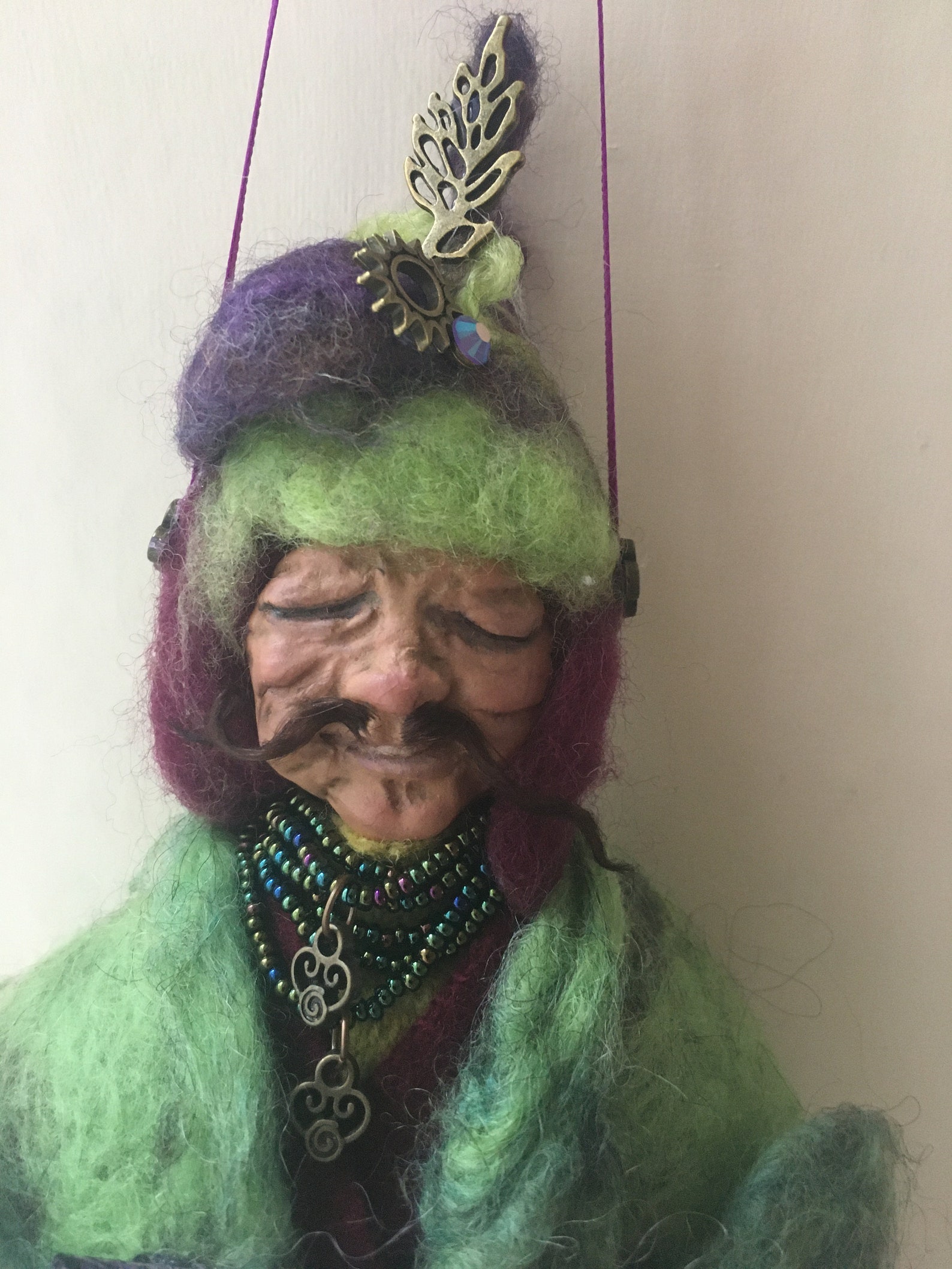 MEDDYG, Welsh Fairy Art Doll Handmade OOAK Fantasy Collectible Myth ...