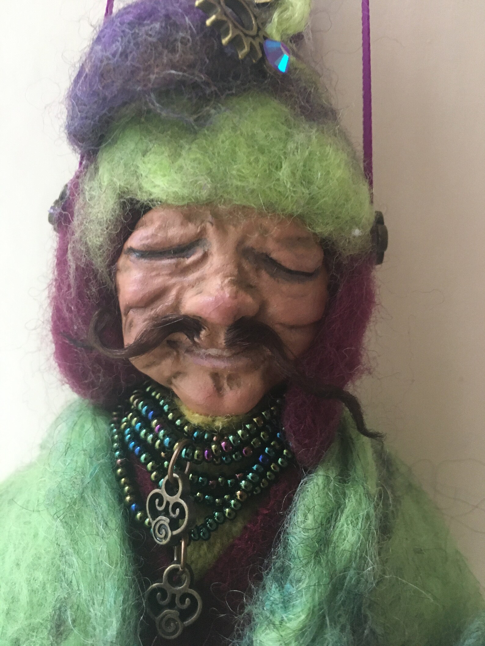 MEDDYG, Welsh Fairy Art Doll Handmade OOAK Fantasy Collectible Myth ...