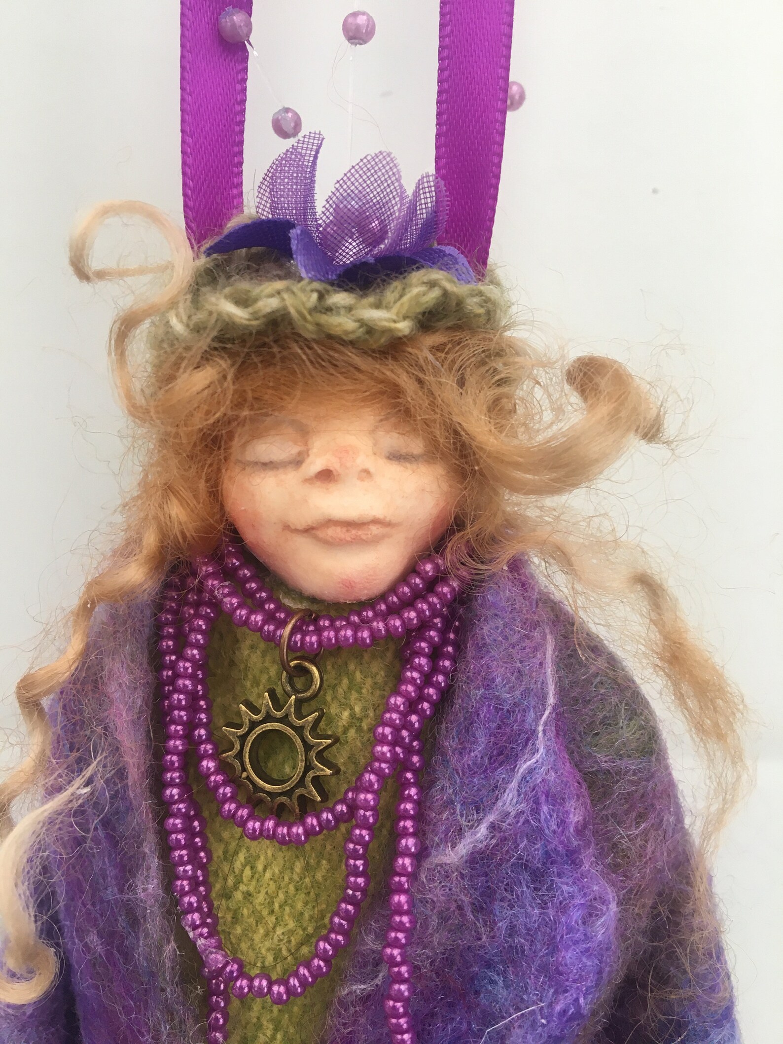 AERONA: One of a Kind Welsh Fairy Art Doll ellyllon, a WILD CHILD - Etsy UK