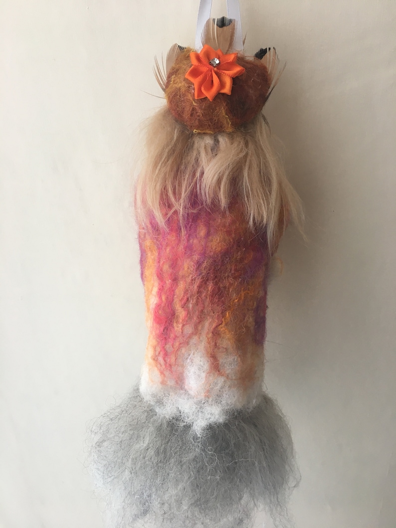 FFREYA: One of a Kind Welsh Fairy Sculpture Handmade Art Doll Gift for ...