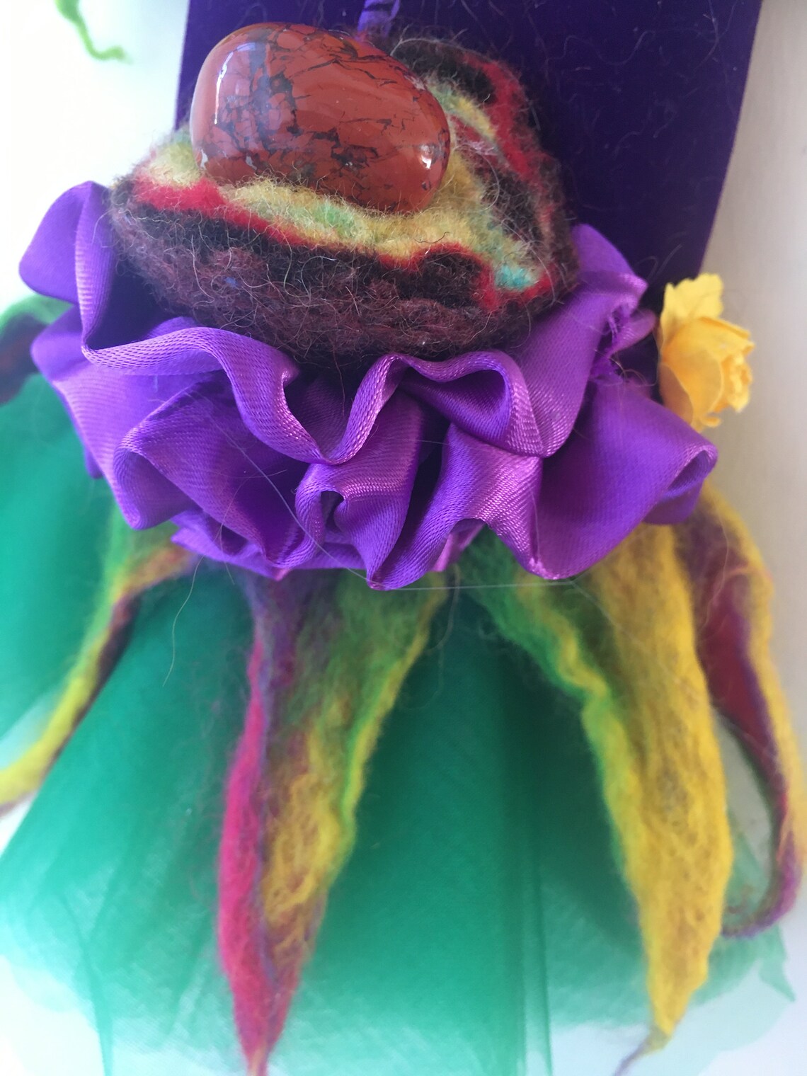 RAGNELL: One of a Kind Welsh Fairy Art Doll Handmade Crone - Etsy UK