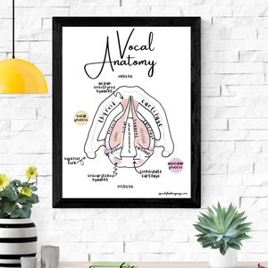 Larynx Coloring Page - Etsy Hong Kong
