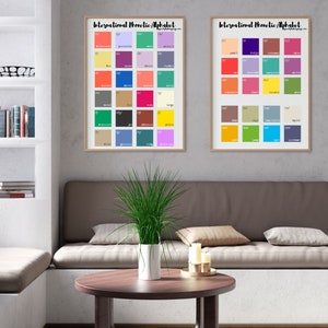 SLP British English IPA International Phonetic Alphabet Paint Swatch ...