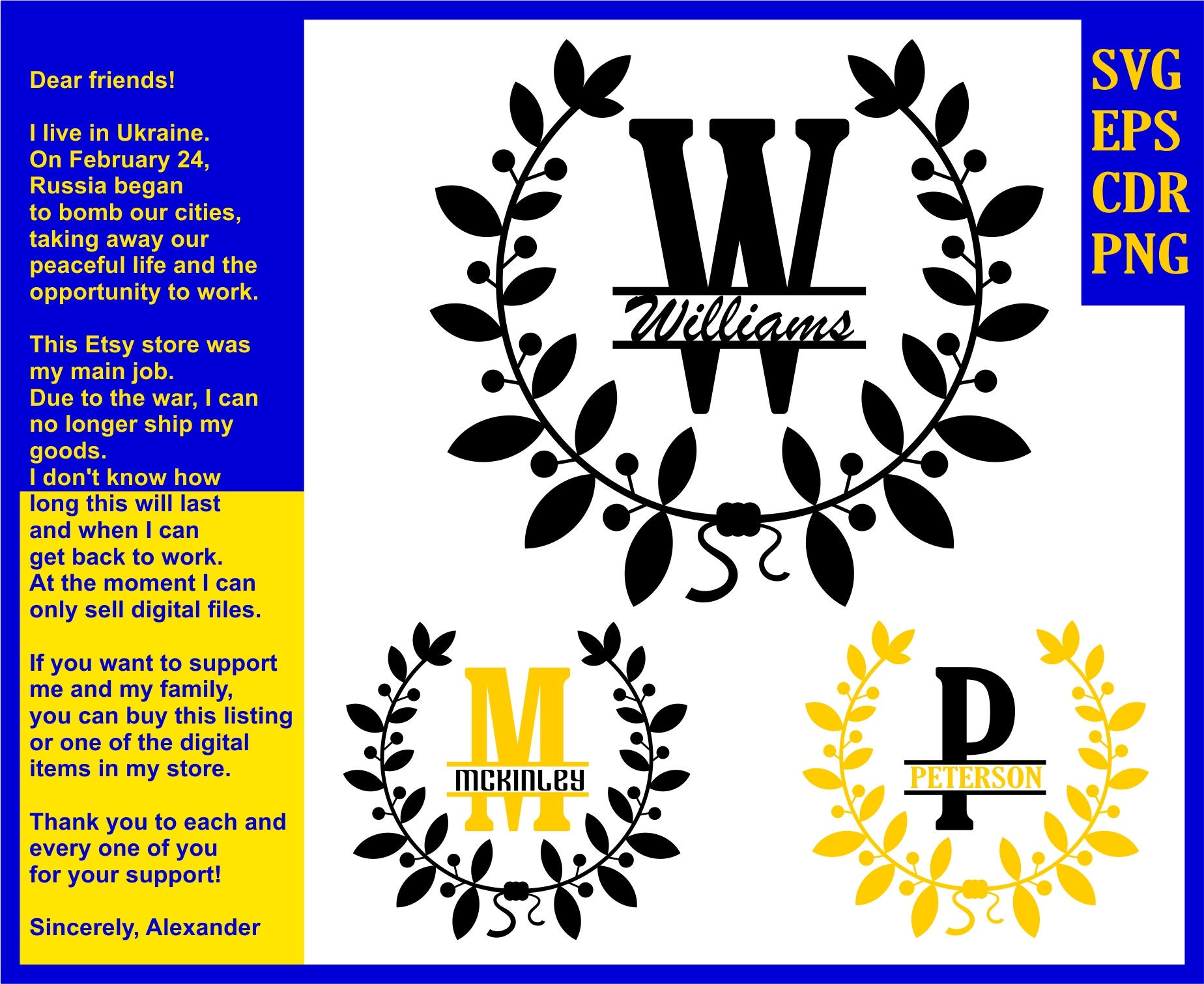 Split Letters Svg Split Monogram Svg Split Letter Monogram - Etsy Canada