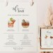 Bar Menu Template DIY Bar Menu Wedding Drink Menu Downloadable Template ...
