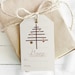 Printable Christmas Gift Tags Boho Set of 8 Christmas Tags Boho ...