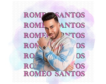 ROMEO SANTOS PNG Digital Download |romeo Santos Cut File | Romeo Santos ...