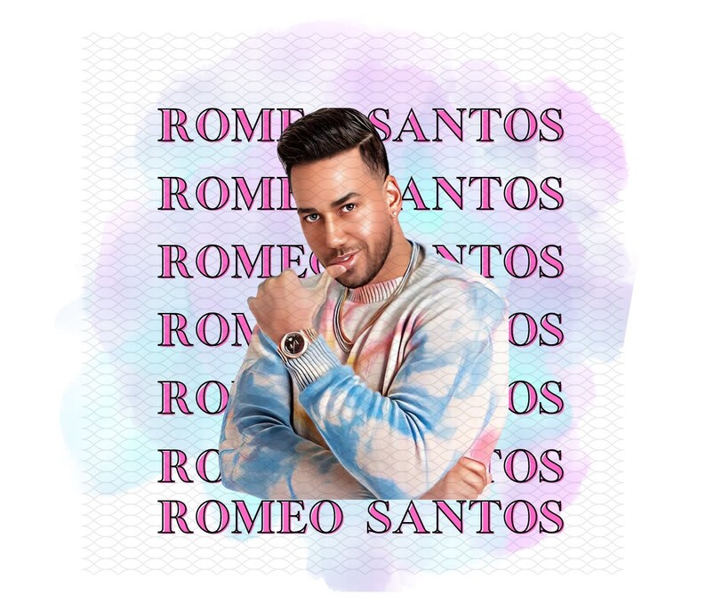 ROMEO SANTOS PNG Download - Etsy