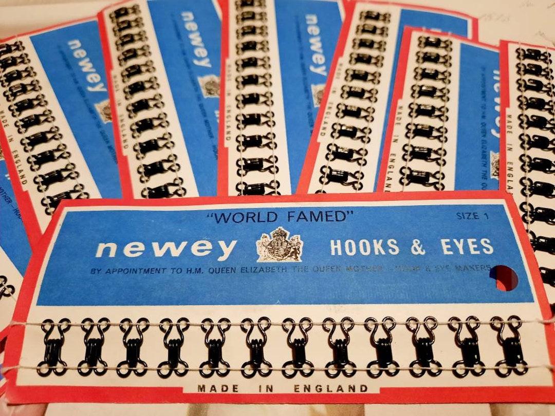 Vintage Newey Hook and Eyes Fasteners for Sewing and Craft - Etsy