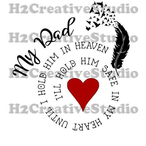 RIP Dad SVG Angel Daddy Digital Download Dad Svg in Memory - Etsy