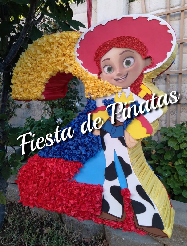 Toy Story Number Piñata Jessie - Etsy