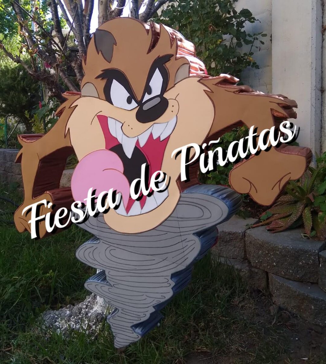 23" Tasmanian Devil Piñata - Etsy