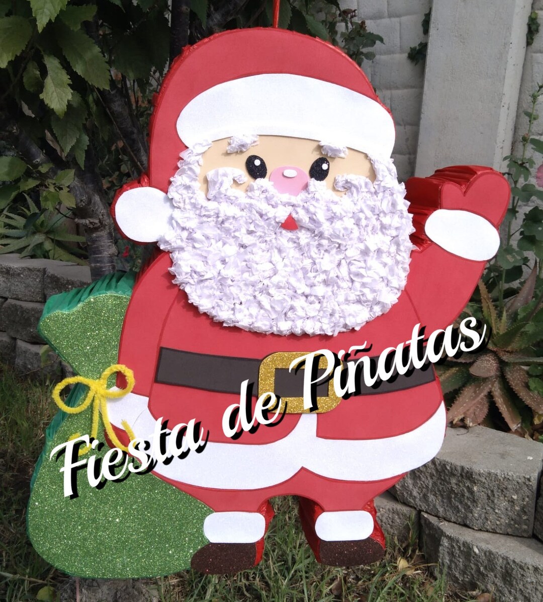 23" Tall Santa Claus Piñata. - Etsy