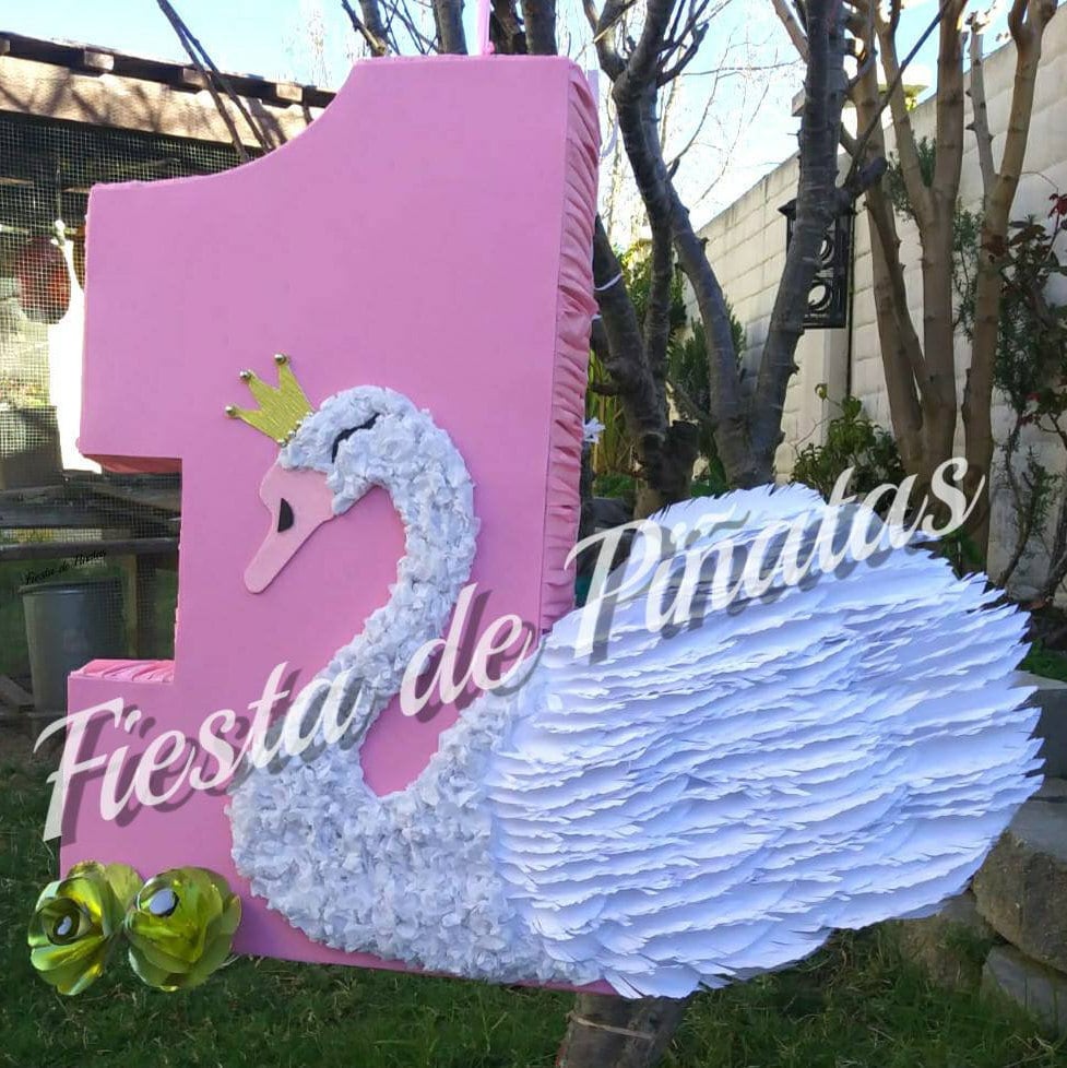 Swan With Number (please Contact Us for Different Number/color Etc). - Etsy