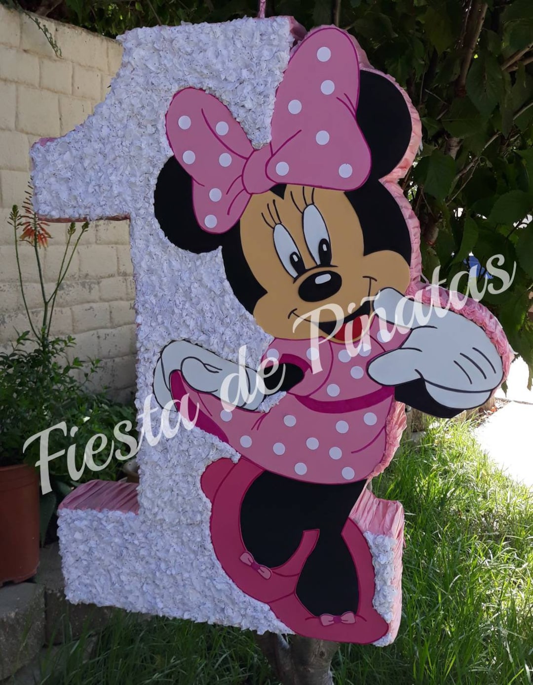 Baby Minnie Mouse 1st Birthday Pinata