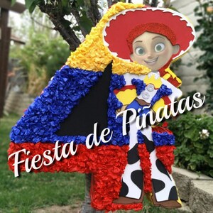 Toy Story Number Piñata Jessie - Etsy