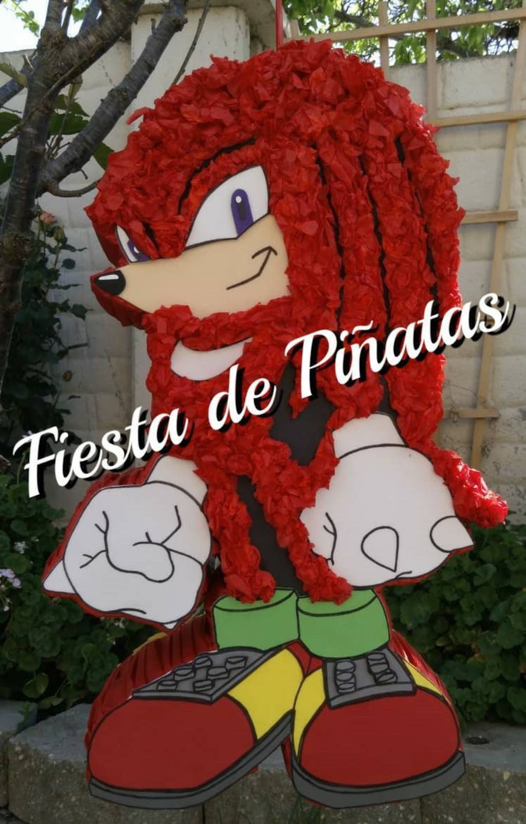 Knuckles Piňata 23" Tall From Sonic the Hedgehog - Etsy