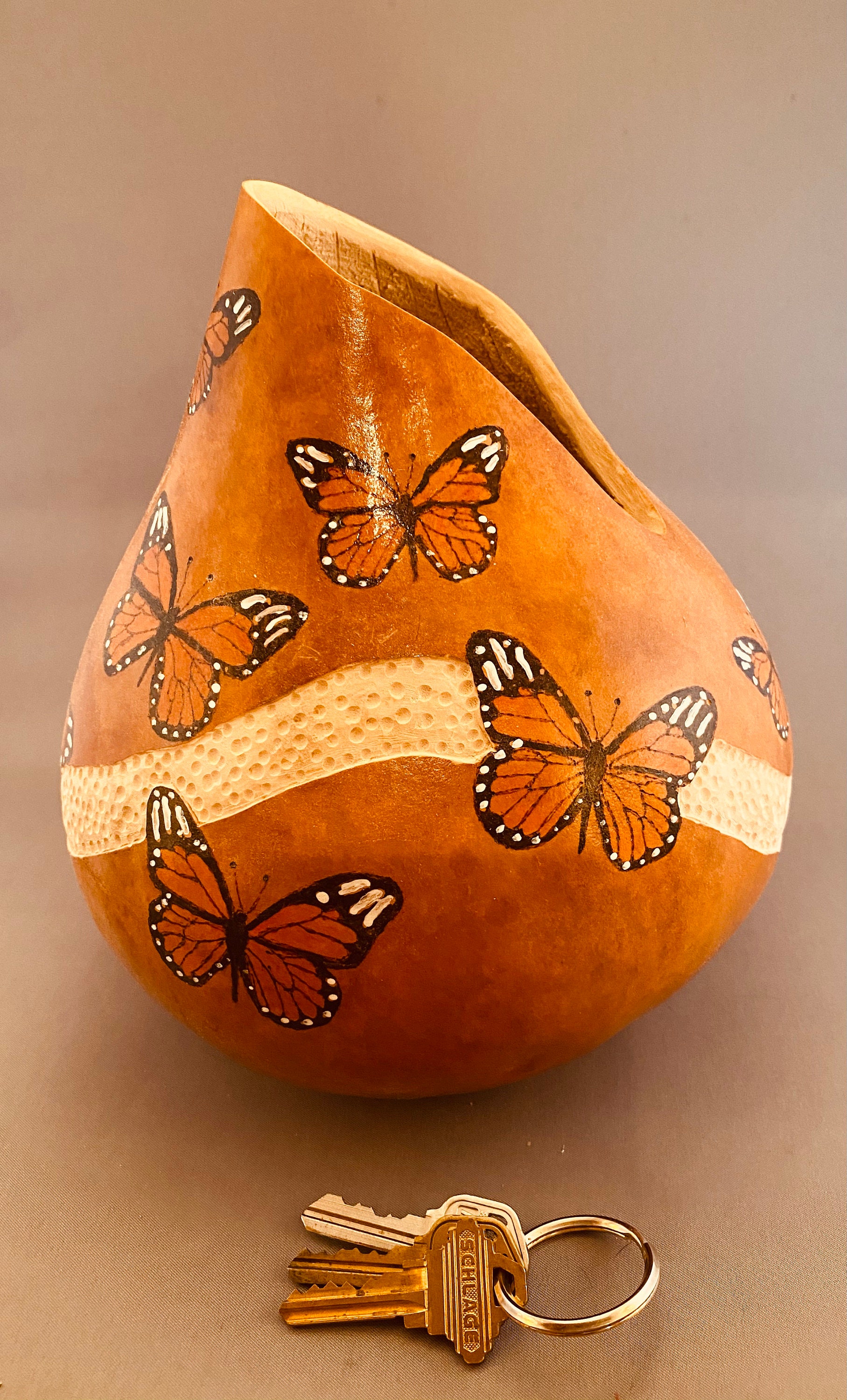 Butterfly With Stippled Band - Etsy