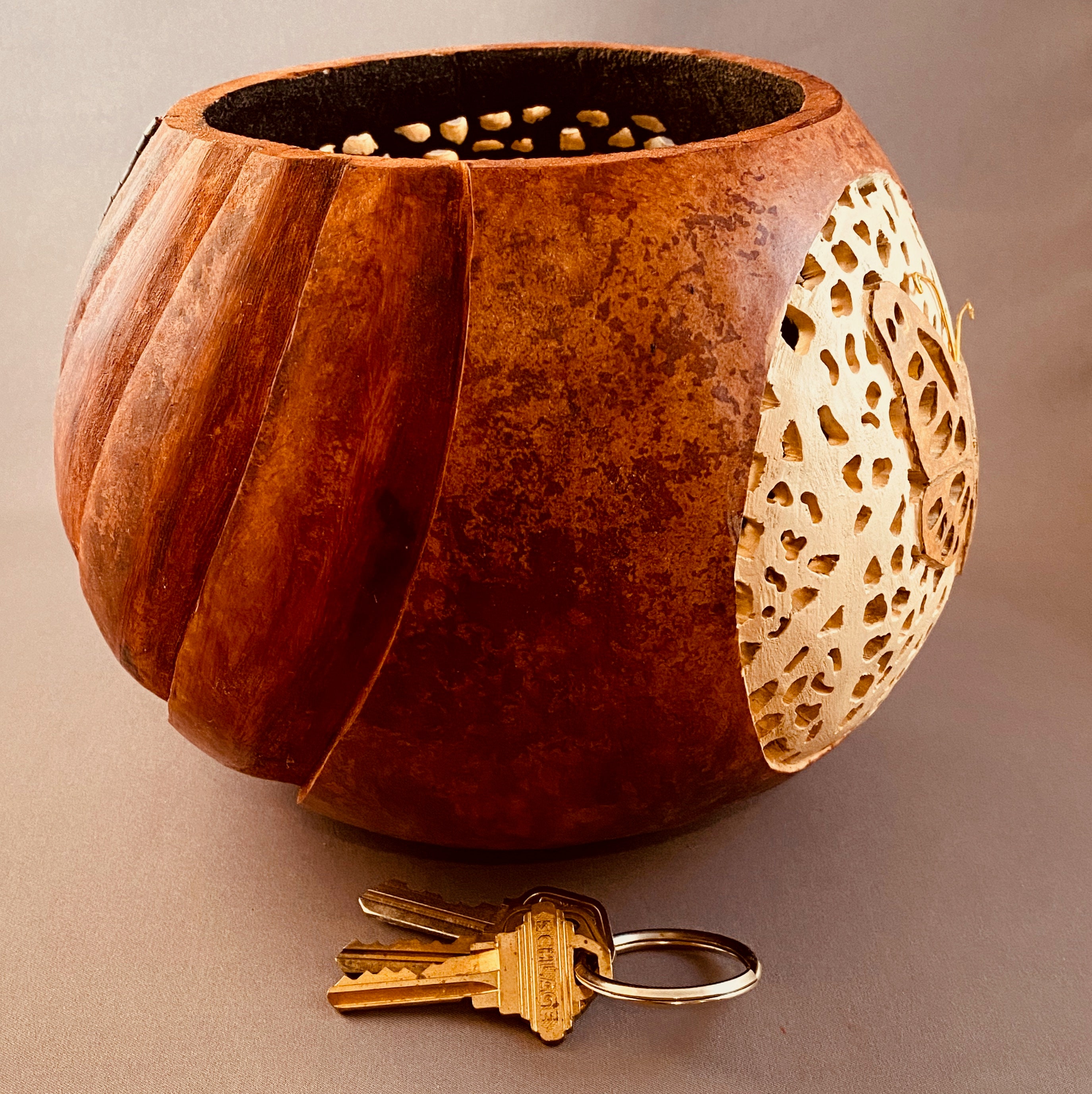 Fancy Filigree With Butterfly Gourd - Etsy