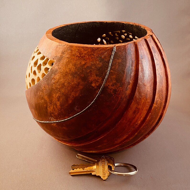 Fancy Filigree With Butterfly Gourd - Etsy