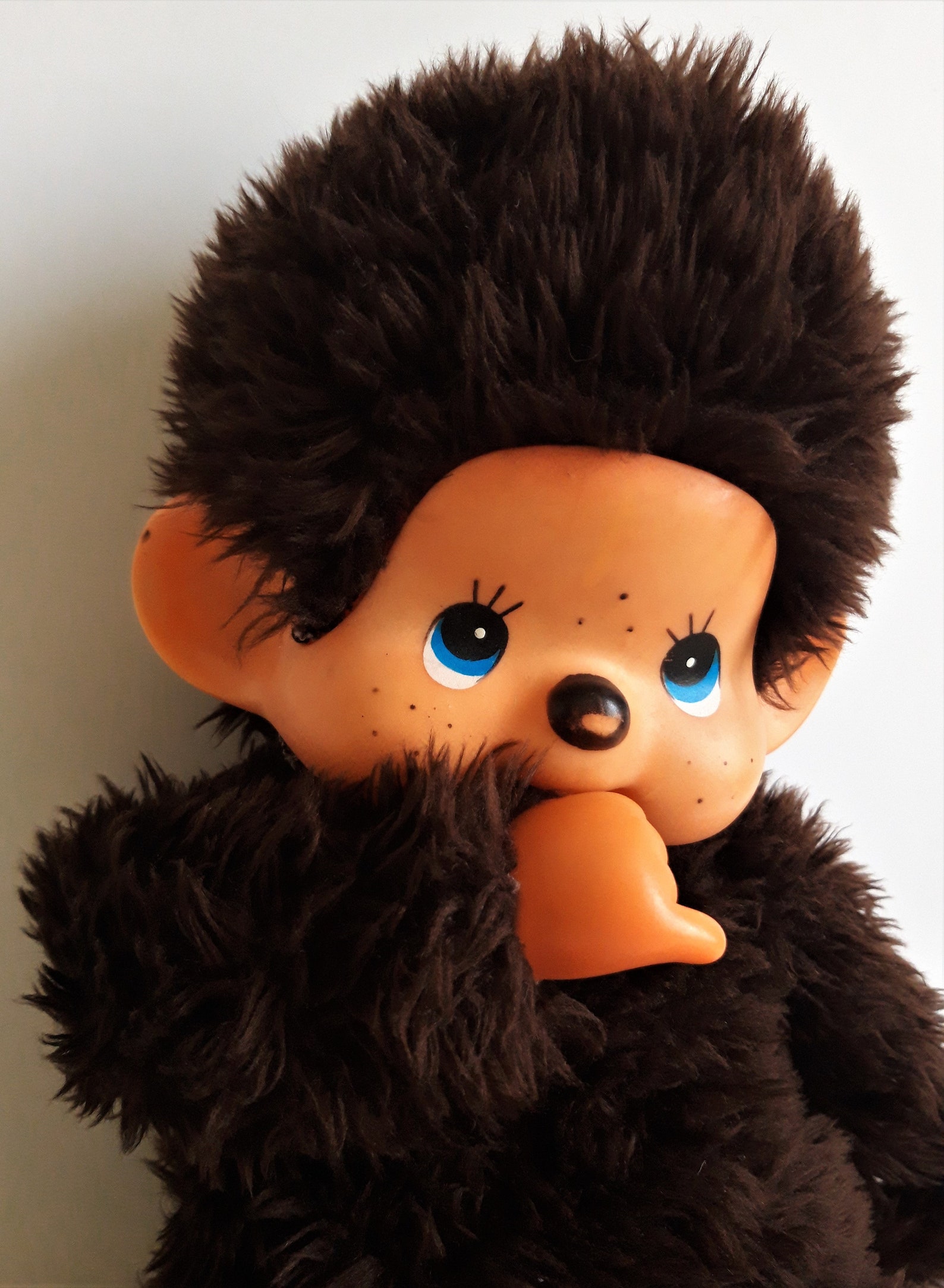 MONCHICHI Monkey Toy Vintage Big Monchhichi Doll Etsy