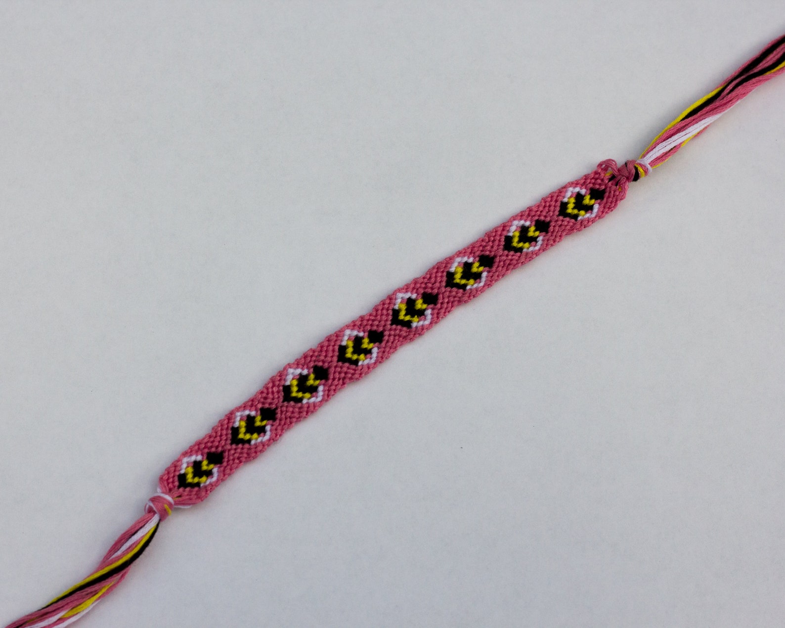 Bee Pattern Friendship Bracelet - Etsy