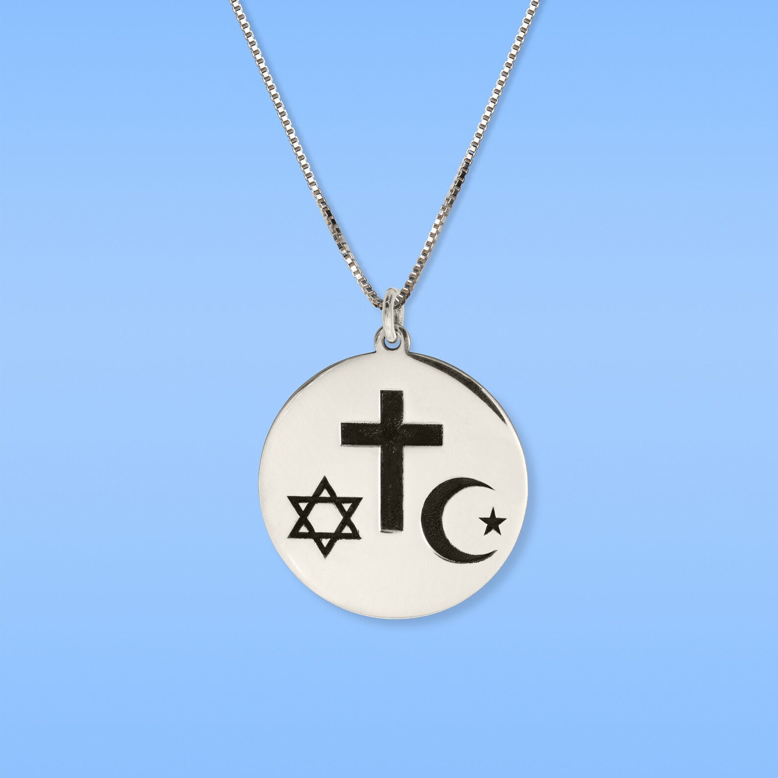 Star Of David Cross Star Crescent Love Shalom Peace | Etsy