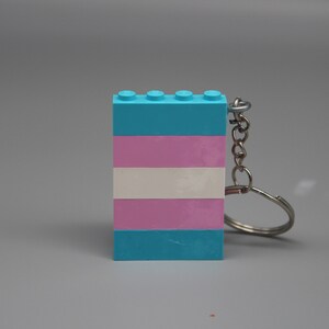 Trans Pride Flag or Pansexual Pride Flag Made From LEGO® Bricks Flag ...