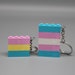 Trans Pride Flag or Pansexual Pride Flag Made From LEGO® Bricks Flag ...