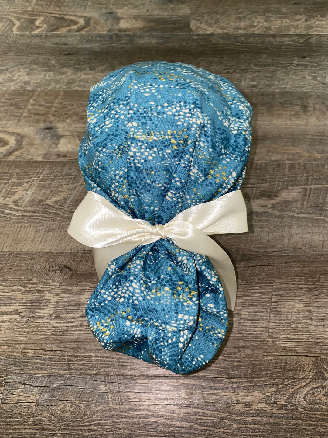 Satin Lined Ponytail Scrub Cap, Satin Lined Scrub Cap, Silk Lined Scrub ...